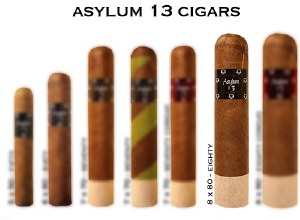 Asylum 13 Cigars - Buy Premium Cigars Online From 2 Guys Cigars
