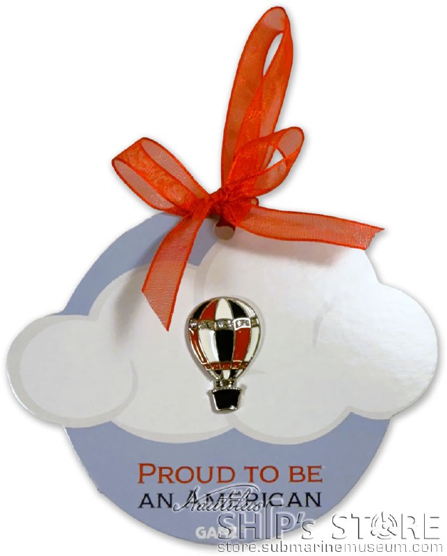 Hot Air Balloon Pin - Nautilus Ship's Store at the Submarine Force ...