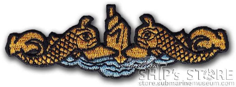 Patch - Sub Insignia Officer - Nautilus Ship's Store at the Submarine ...