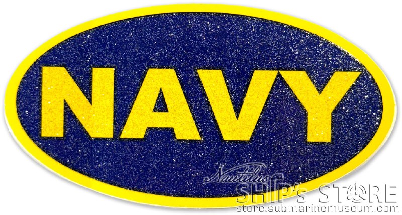 Sticker - Navy Glitter - Nautilus Ship's Store at the Submarine Force ...