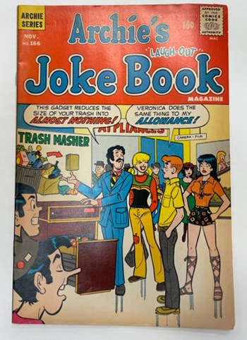 Archies Joke Book #166 - Fn- - Comic Book Relief