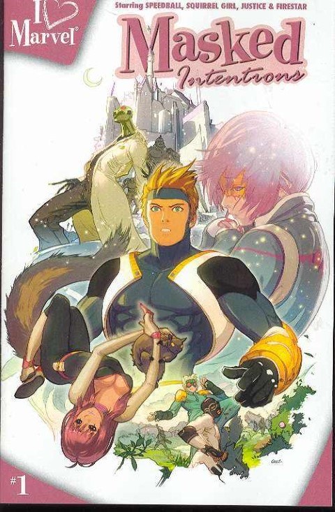 I Heart Marvel Masked Intentions - Comic Book Relief