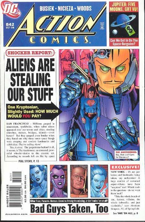 Action Comics Superman V1 #842 - Comic Book Relief