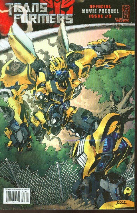 Transformers Prime Directive Movie Prequel #3 - Comic Book Relief