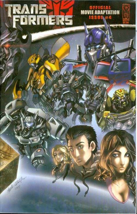 Transformers Movie Adaptation #4 (of 4) - Comic Book Relief