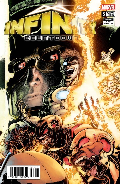 Infinity Countdown #5 (of 5) Kuder Connecting Var - Comic Book Relief