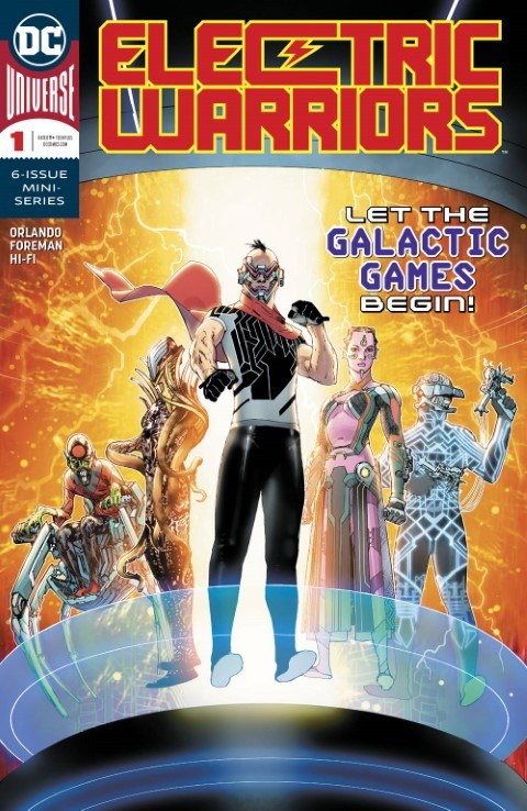 Electric Warriors #1 (of 6) - Comic Book Relief