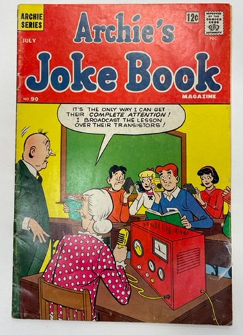 Archies Joke Book #90 - Vg- - Comic Book Relief