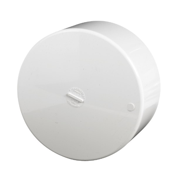 Advanced Drainage System - 4 End Cap Pvc