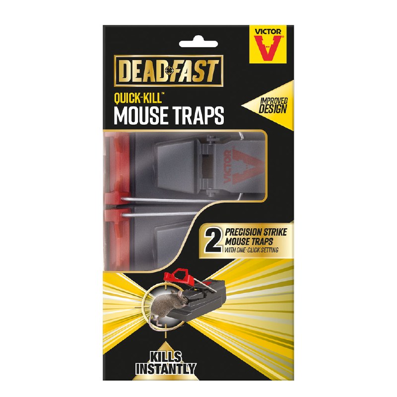 Quick-Kill Mouse Traps - Beechdale Garden Centre