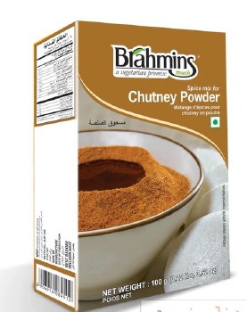 BRAHMINS SPICE MIX FOR CHUTNEY POWDER 100GM - Subhlaxmi Grocers