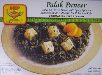 DEEP FROZEN PALAK PANEER 10 OZ - Subhlaxmi Grocers