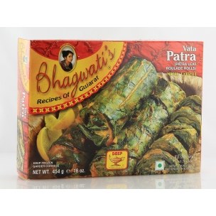 BHAGWATI FROZEN PATRA VATA WHOLE 16oz - Subhlaxmi Grocers