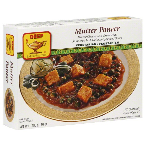 DEEP FROZEN MATAR PANEER 10 OZ - Subhlaxmi Grocers