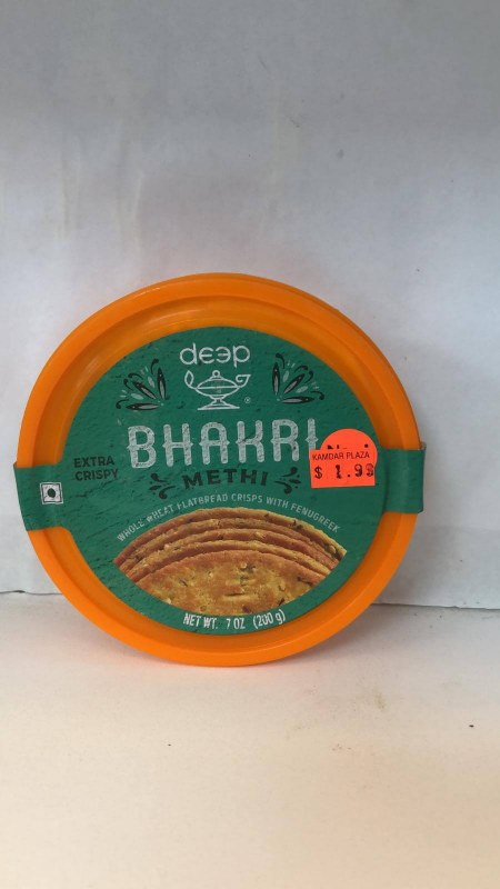 DEEP DRY METHI BHAKRI 200 GM - Subhlaxmi Grocers