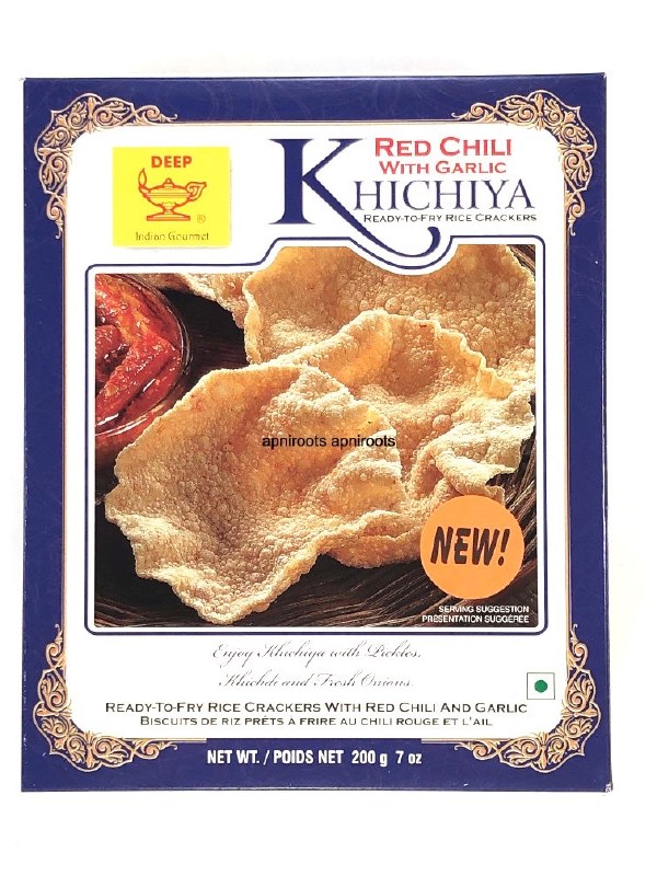 DEEP RED CHILLY KHICHIYA 200 GM - Subhlaxmi Grocers