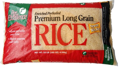 PAR EXCELLENCE ENRICH LONG GRAIN PARBOILED RICE 10LB - Subhlaxmi Grocers