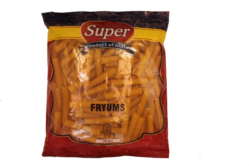 Super Fryums Pipe Big 400g - Subhlaxmi Grocers