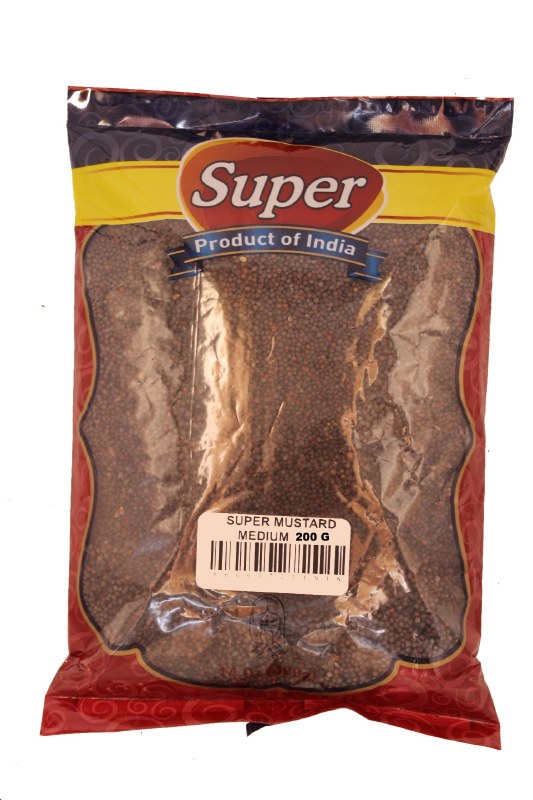 SUPER MUSTARD SEED (MEDIUM) 200 GM (7 OZ) - Subhlaxmi Grocers
