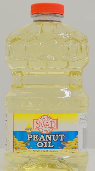 SWAD PEANUT OIL 32OZ - Subhlaxmi Grocers
