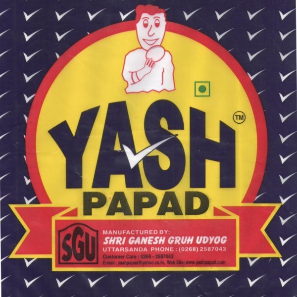 Yash Papad Double Mari 200gm - Subhlaxmi Grocers