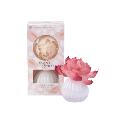8 Oz Sweet Grace Fragrance Flower Diffuser Kit - Wilford & Lee Home Accents