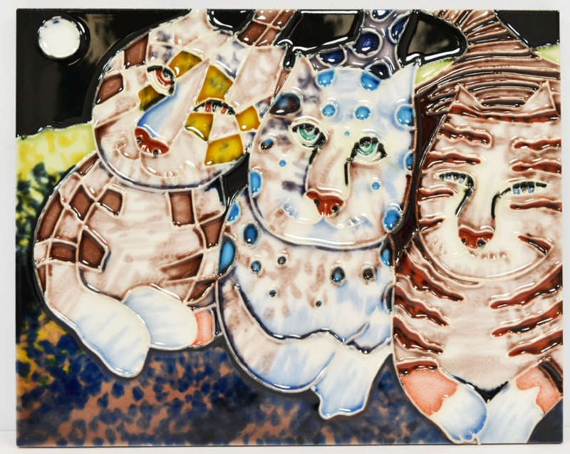 8" x 10" Best Friends Ceramic Decorative Tile - Wilford & Lee Home Accents