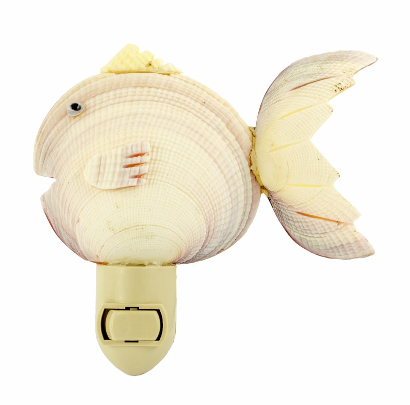 5" Tigrina Fish Night Light - Wilford & Lee Home Accents