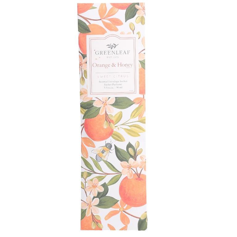 Orange & Honey Slim Sachet - Wilford & Lee Home Accents