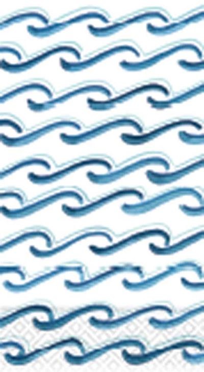 Wave Pattern Guest Towel - Wilford & Lee Home Accents