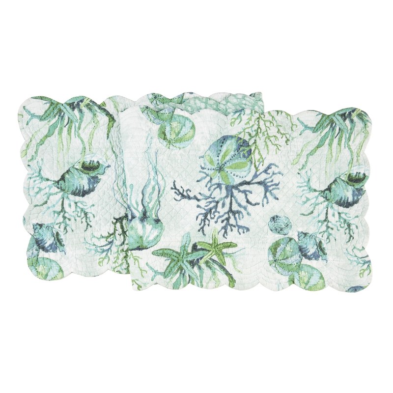 14" x 51" Shorecrest Table Runner - Wilford & Lee Home Accents