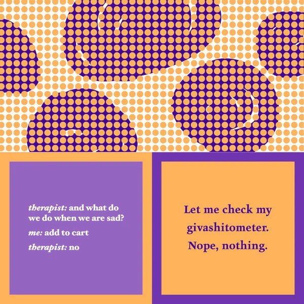 5" Square "Let Me Check My Givashitometer. Nope, Nothing." Double Sided ...