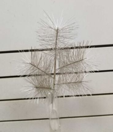 17" Faux Champagne Long Needle Pine Spray - Wilford & Lee Home Accents