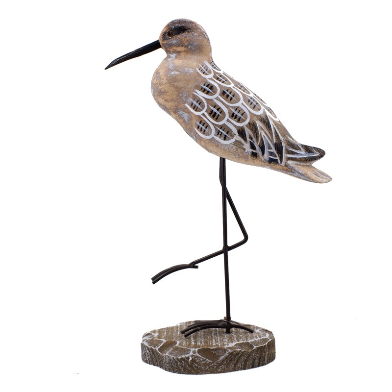 10" Light Brown Sea Bird Statue - Wilford & Lee Home Accents