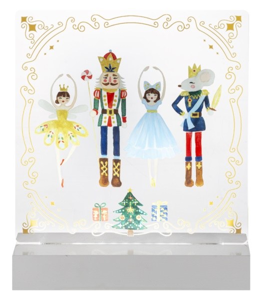 LED Acrylic Flat Nutcracker Characters Tabletop Figurine - Wilford ...