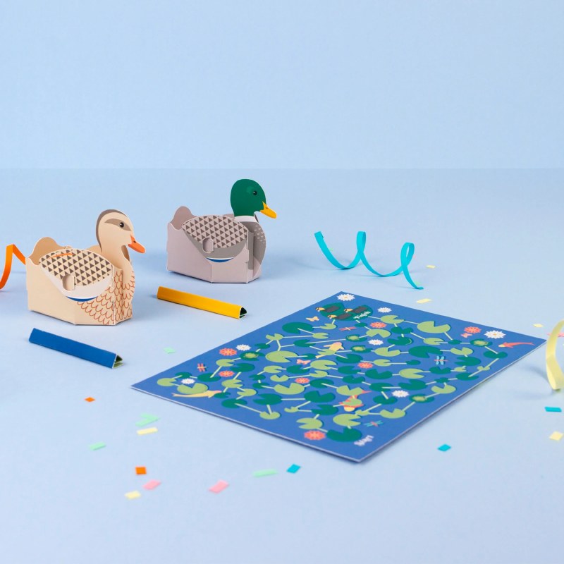 Create Your Own Two Blow Ducks Craft Kit - Wilford & Lee Home Accents