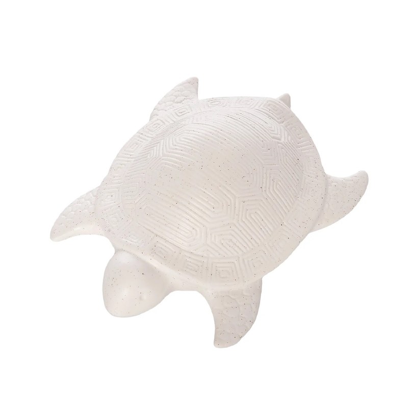 8" Distressed White Ceramic Sea Turtle Figurine - Wilford & Lee Home ...
