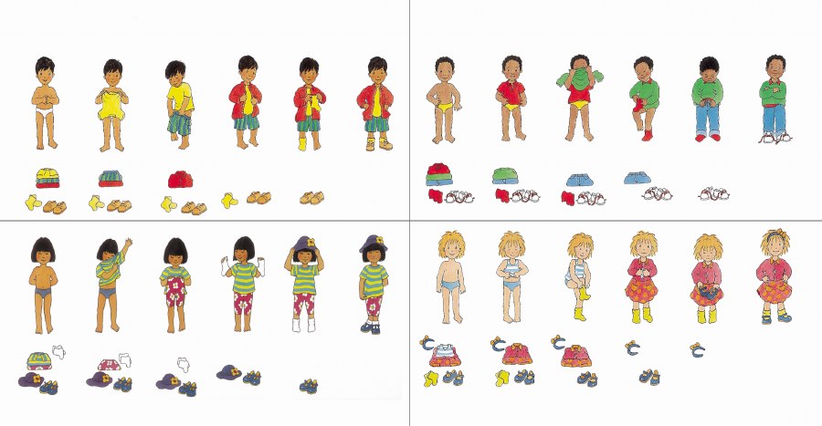 Dressing Sequencing Worksheets