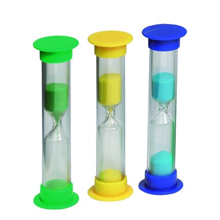 Sand Timer - Set of 3 - Evans Educational Ltd.