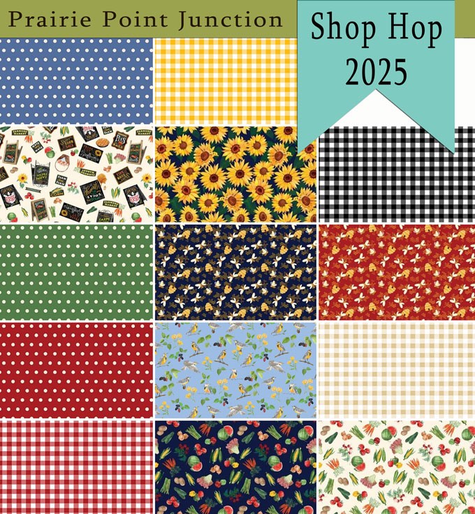 Shop Hop 2025 14 FQs - Prairie Point Junction