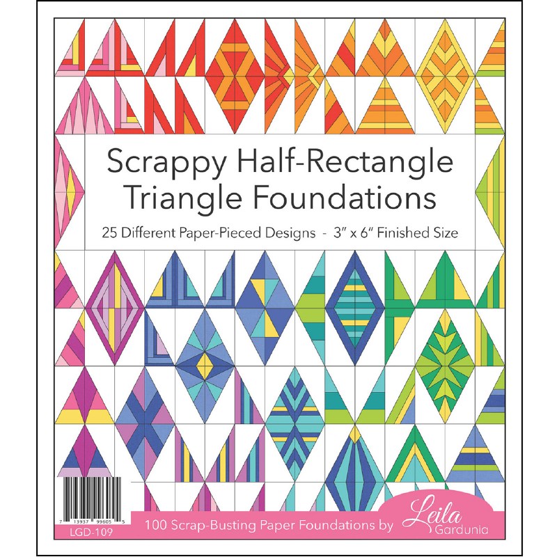Scrappy Half Rectangle Paper - Prairie Point Junction