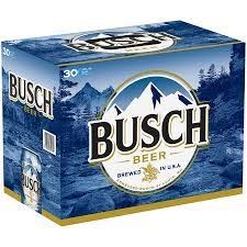 BUSCH 30PK - Manchester Wine and Liquors