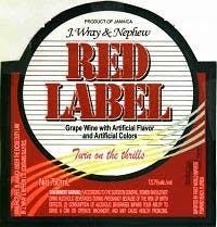 Wray & Nephew Red Label - Manchester Wine and Liquors