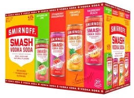 SMIRNOFF SMASH VODKA SODA 8PK - Manchester Wine and Liquors