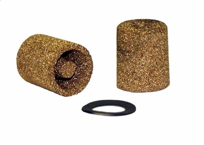 1965-1981 Camaro Chevelle Nova Brass Fuel Filter Rochester & Holley ...