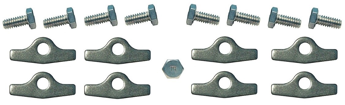 1965-1974 Camaro SB Valve Cover Retainer & Bolt Installation Kit All ...