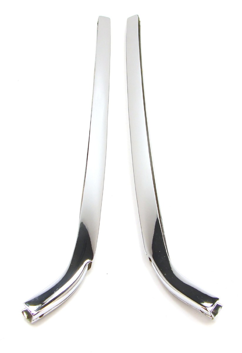 1967 1968 1969 Camaro & Firebird Quarter Window Chrome Vertical ...