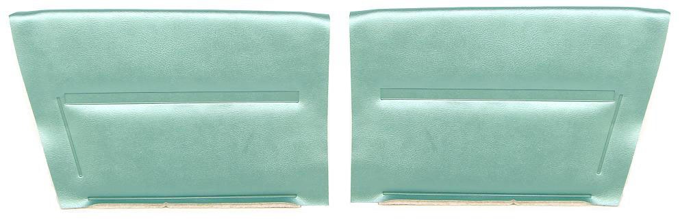 1968 Camaro Convertible Deluxe Interior Rear Side Panels Aqua - 1967 ...