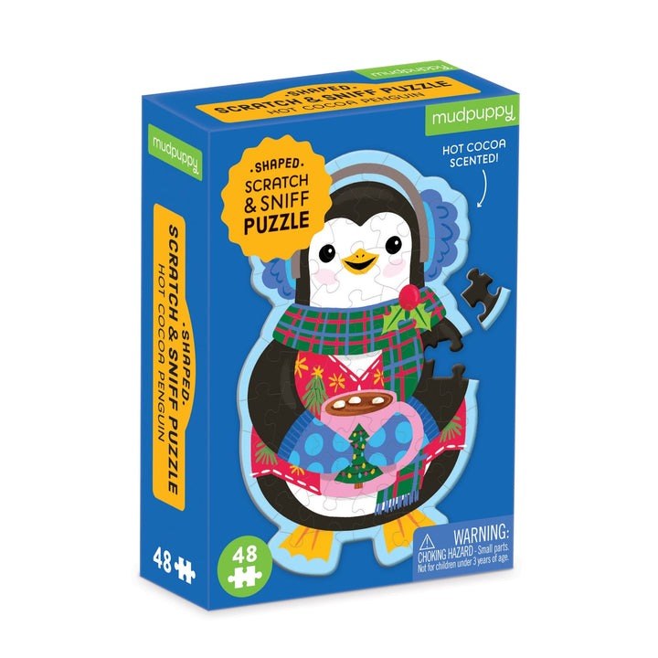 Hot Cocoa Penguin 48pc Puzzle - The Little Seedling
