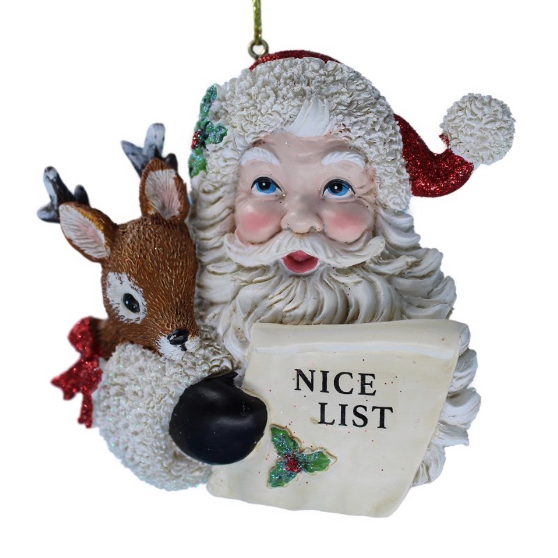 SANTA W/ REINDEER - Kohl’s Stony Hill Tree Farm